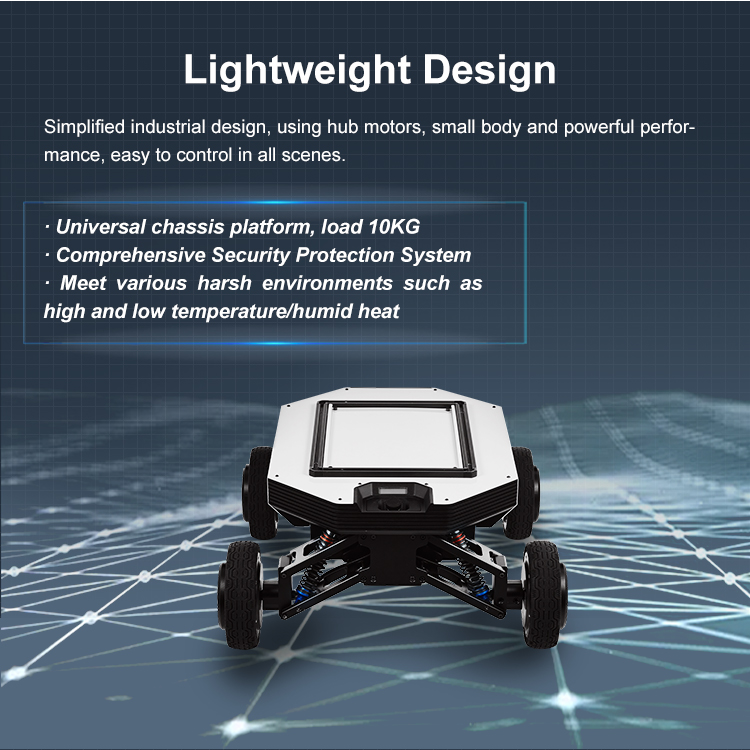PadBot E1 UGV Chassis Robot | Research & Development Platform for ...