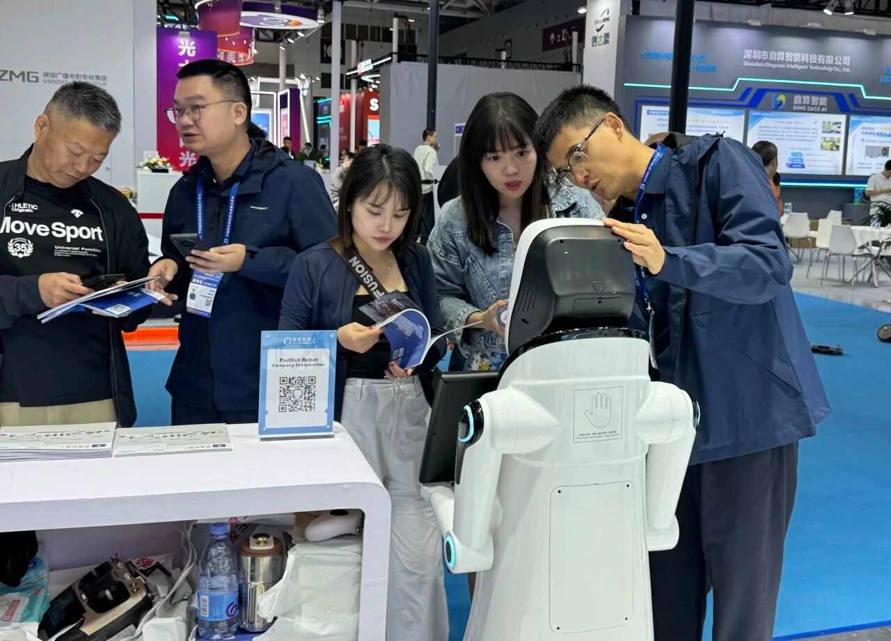 PadBot Showcases AI Robots at China Hi-Tech Fair 2 - PadBot Robotics