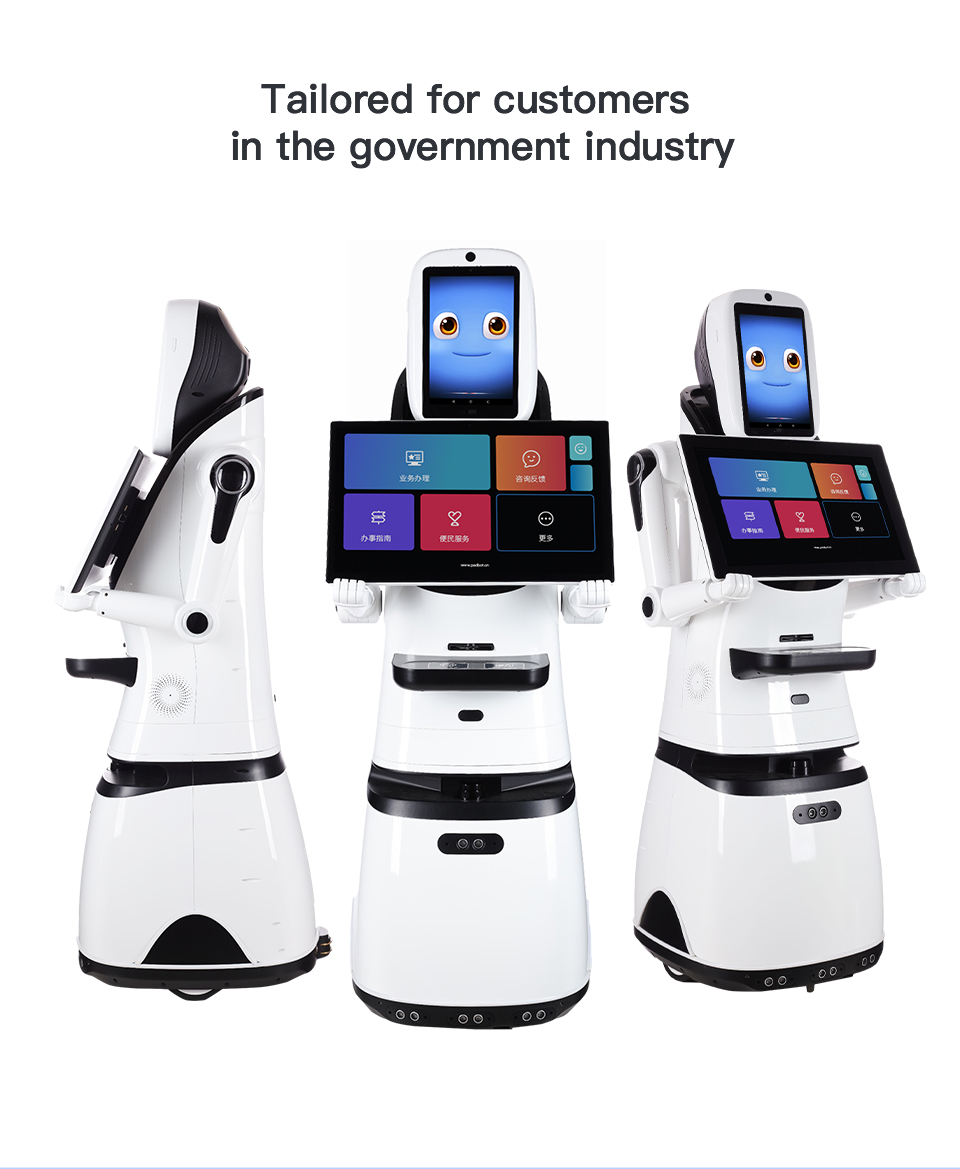 PadBot X3 Reception Robot | Dual-Screen Intelligent Display & Greeting ...